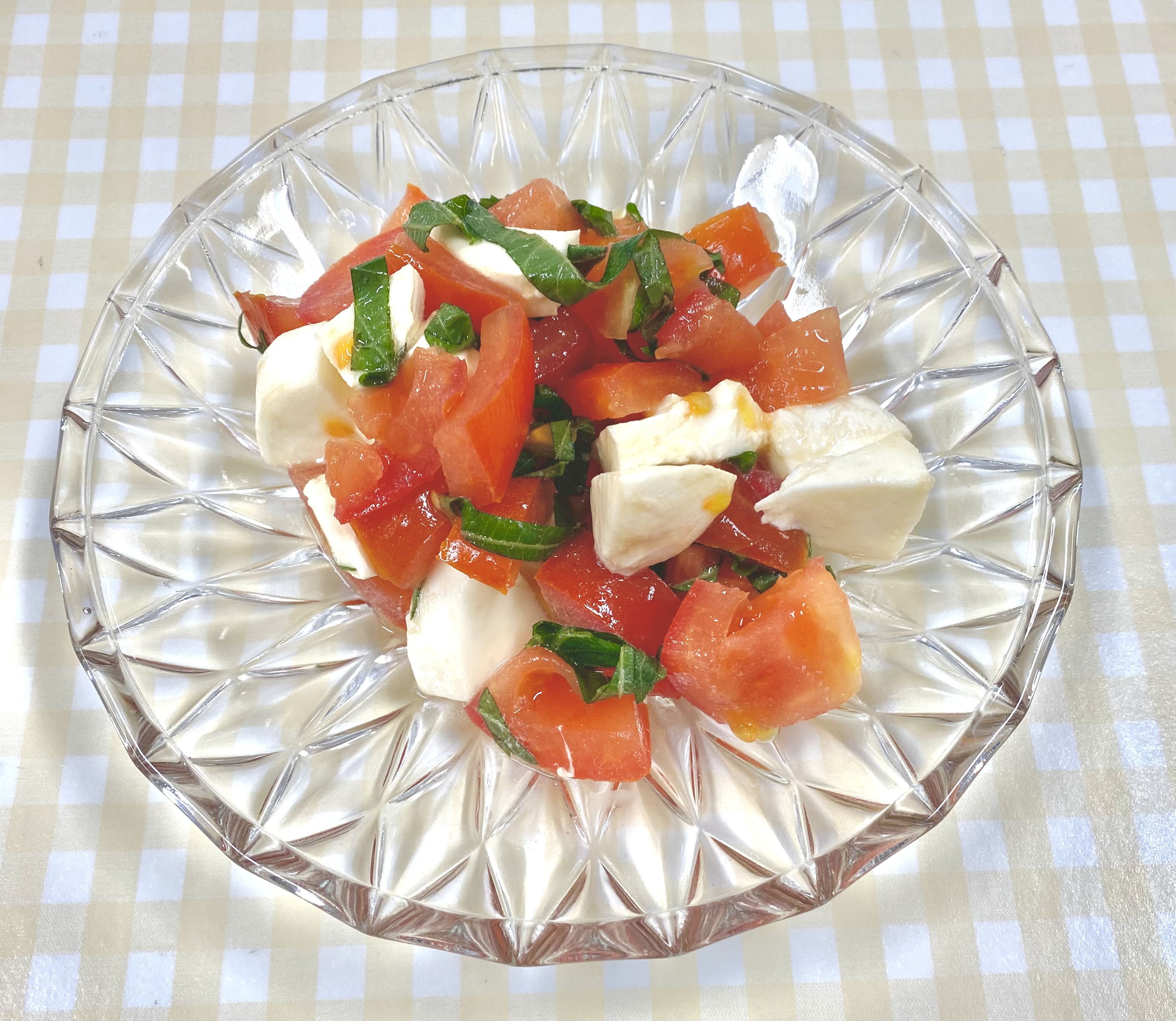 トマトとモッツァレラチーズの和風サラダ｜レシピ｜京・けんこうひろば